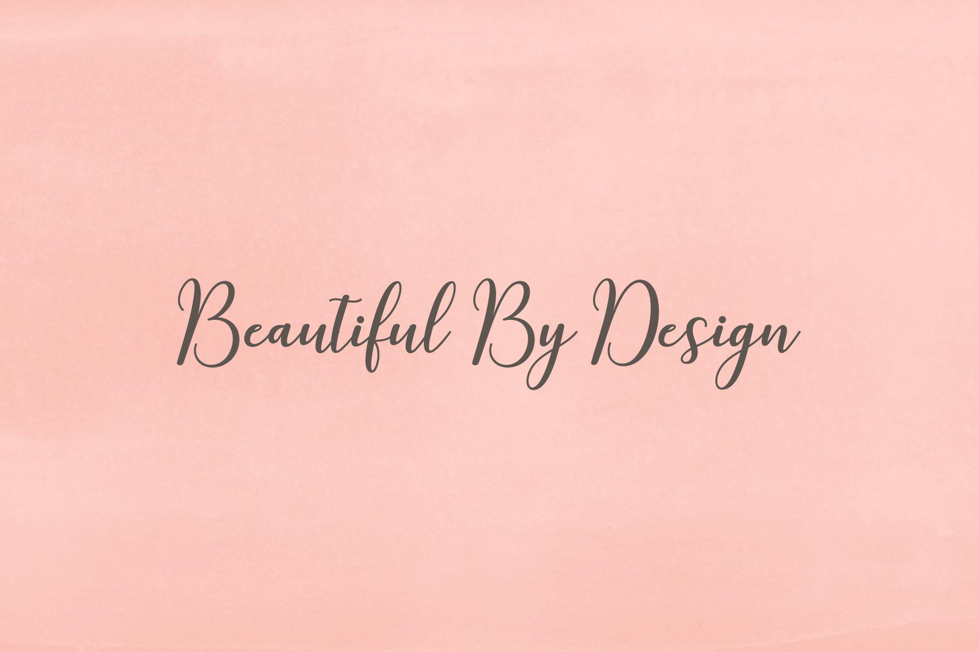 Beautiful By Design